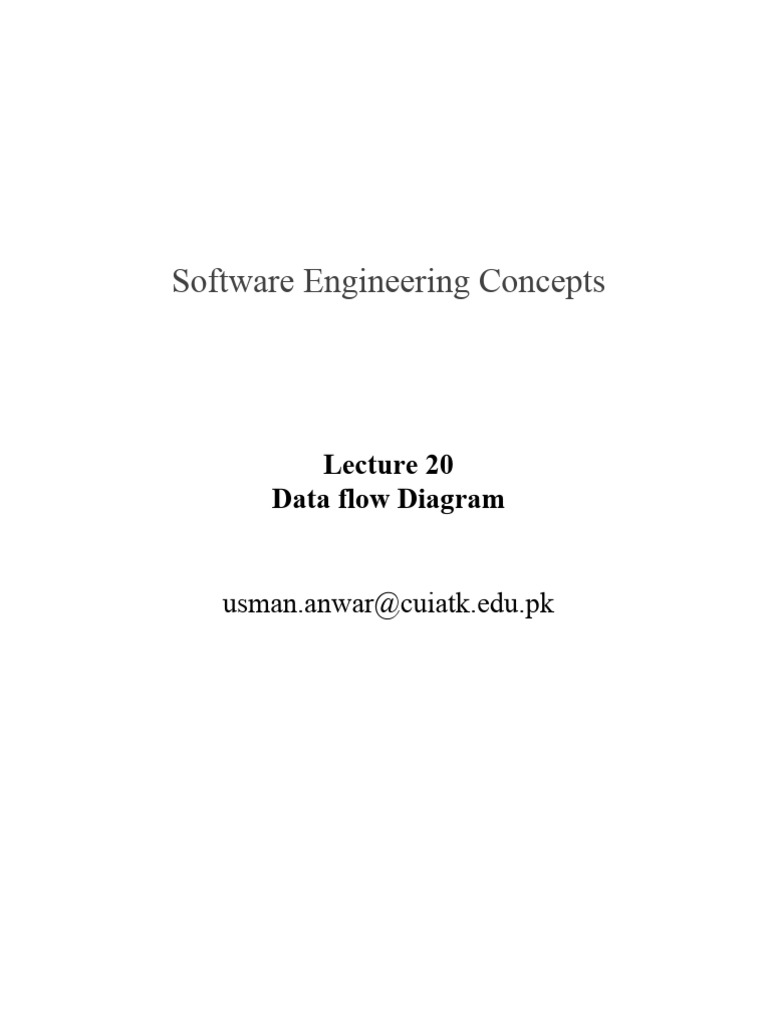 20-Data Flow Diagram | PDF