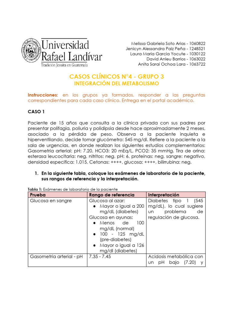Caso de Integracion 4 - Grupo 3 | PDF