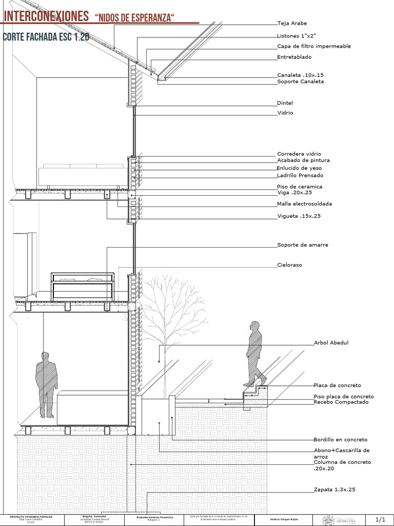 Corte Fachada VP | PDF