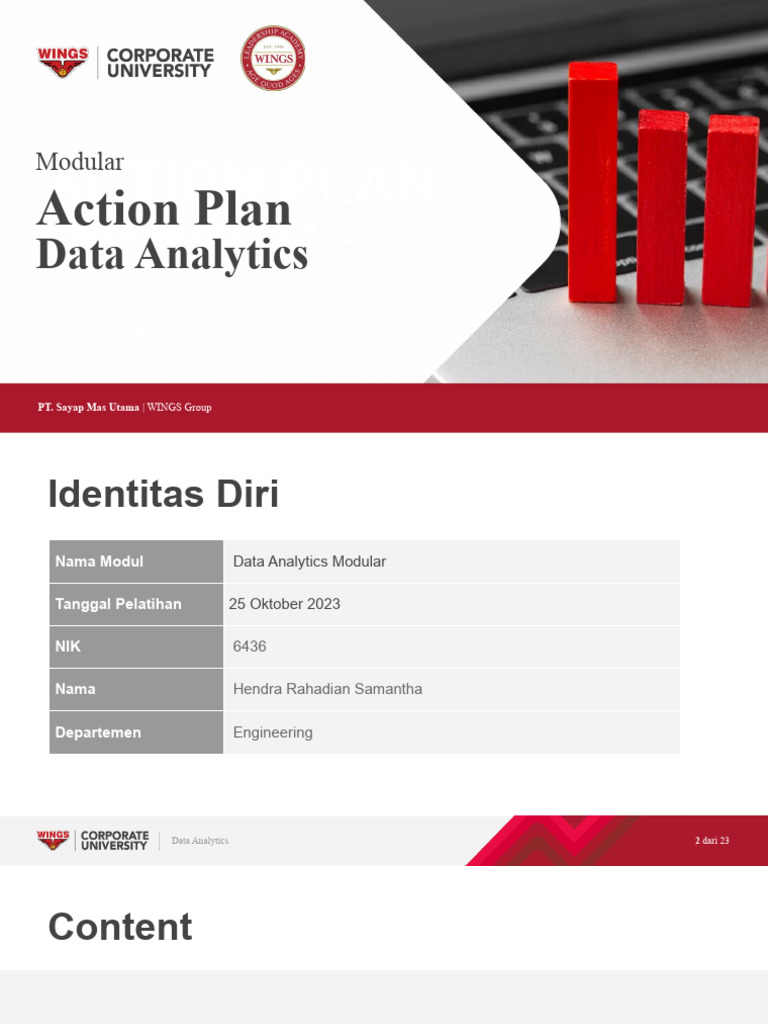 Action Plan Data Analytics (Modular) | PDF Action Plan Data Analytics (Modular) | PDF