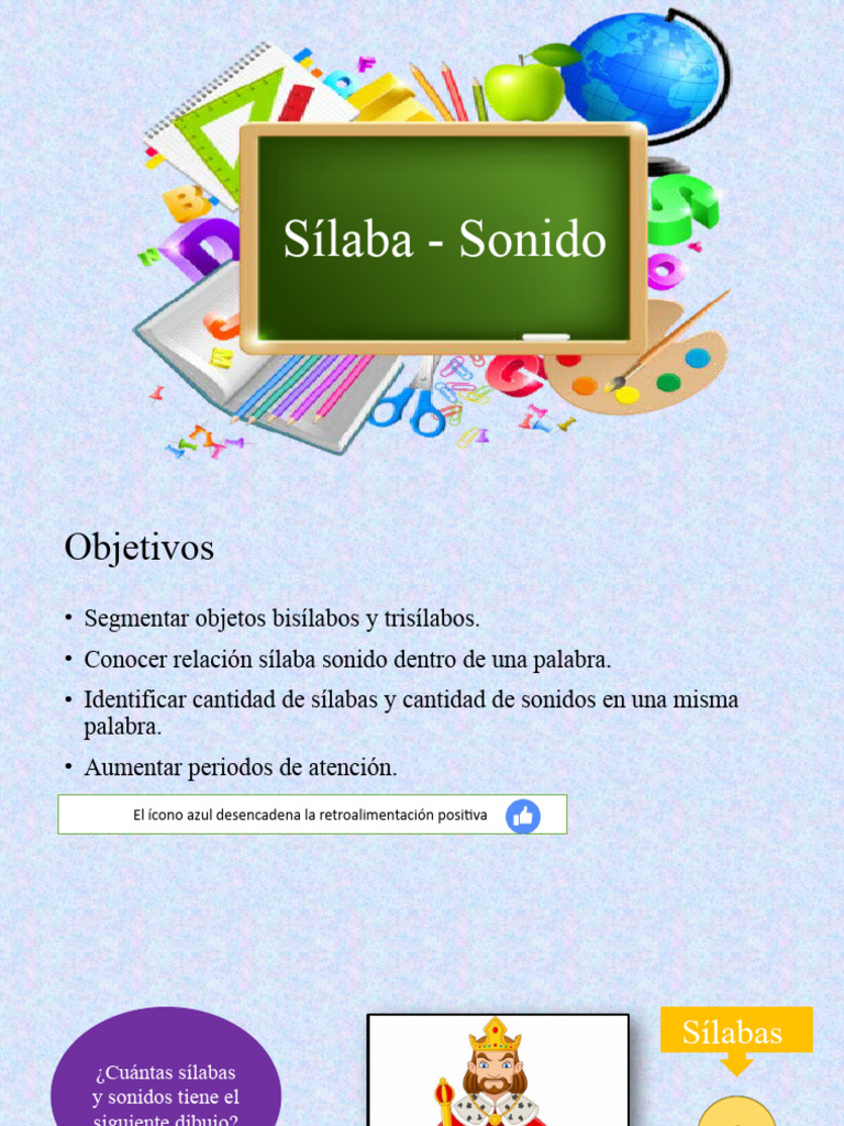 Sílaba - Sonido | PDF