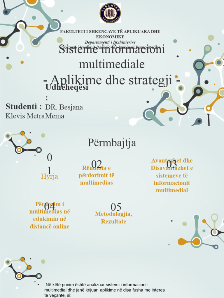 Klevis Metra Prezantimi | PDF