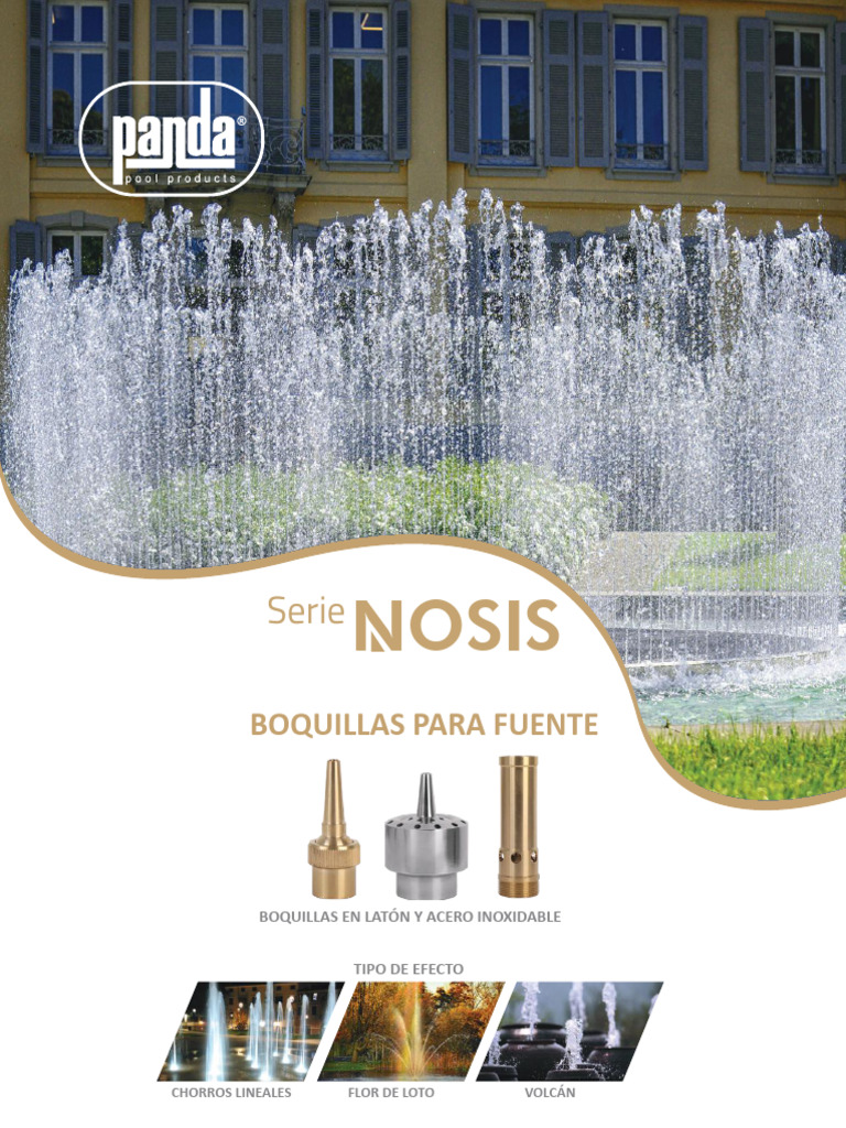 FT Ficha Tecnica Boquilla Nosis | PDF