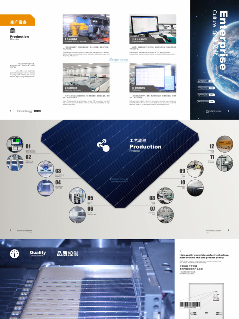 Solar Panel Catalog SINETENG 2023 | PDF