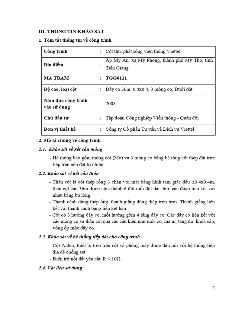 TGG0111 - Bao Cao Hien Trang | PDF