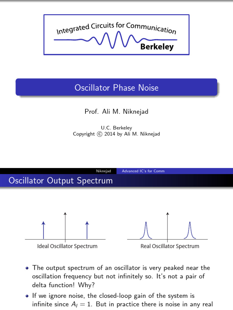 Module 7 2 PhaseNoise | Download Free PDF | Electronic Oscillator | Amplitude