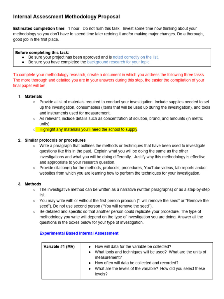 IA 04. Methodology Proposal | PDF | Methodology | Sampling (Statistics)