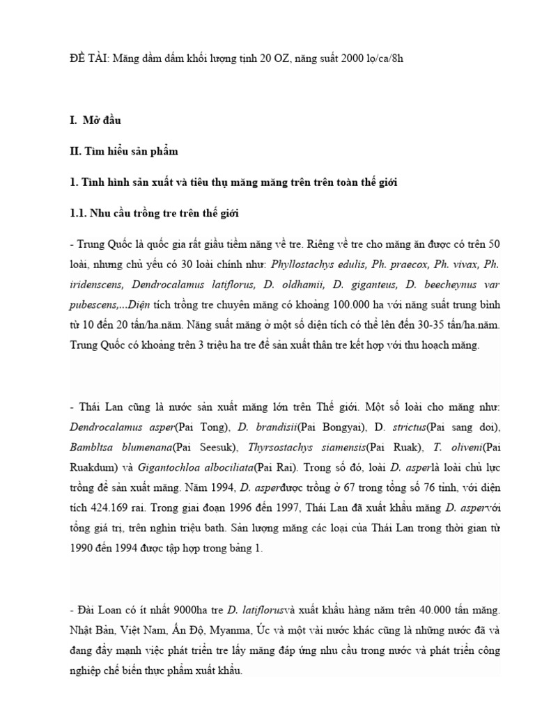 Đ Án CN CNTP | PDF