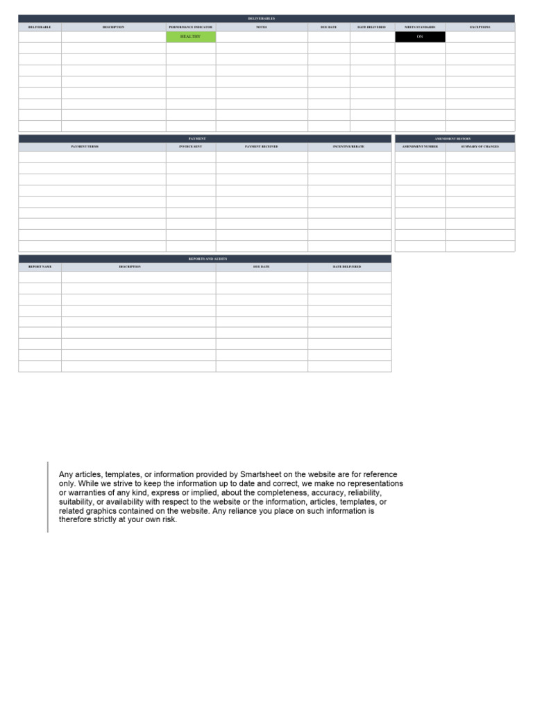 IC Contract Management Framework 11242 | PDF