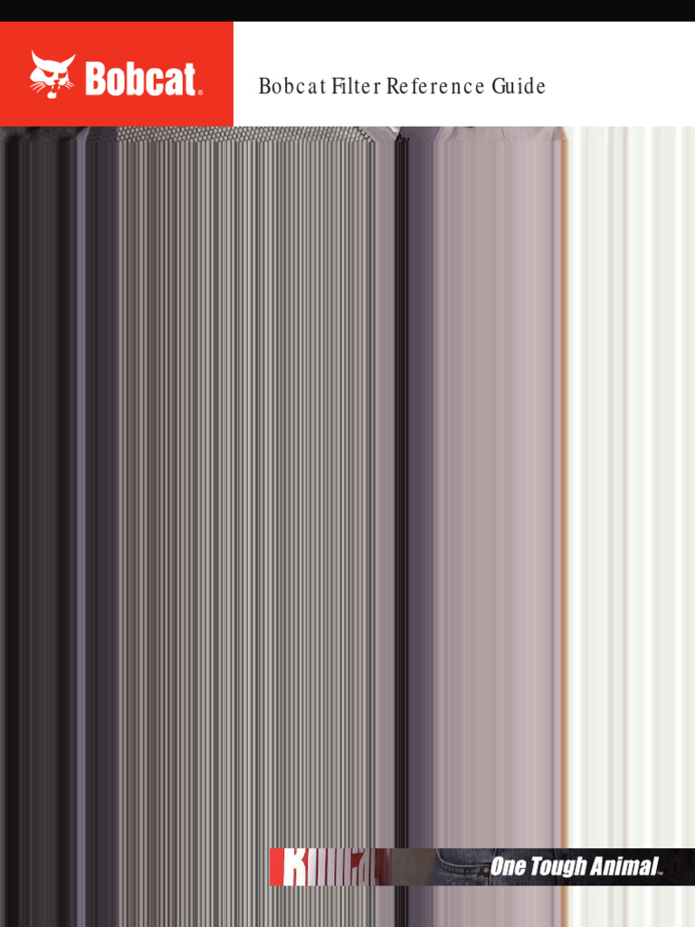 Bobcat Filter Reference Guide | PDF