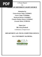 Types of Light Sources | PDF | Incandescent Light Bulb | Light