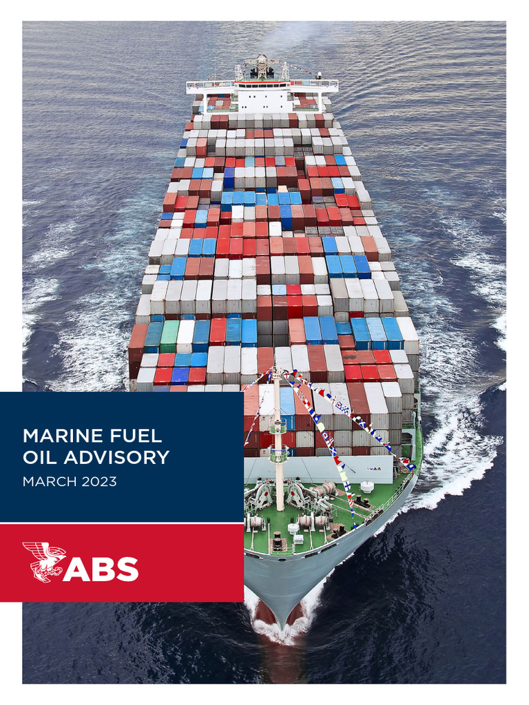 Marine Fuel Oil Advisory | PDF | Fuel Oil | Chemistry