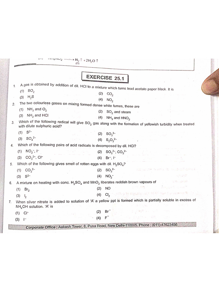 Salt Analysis Assignment | PDF