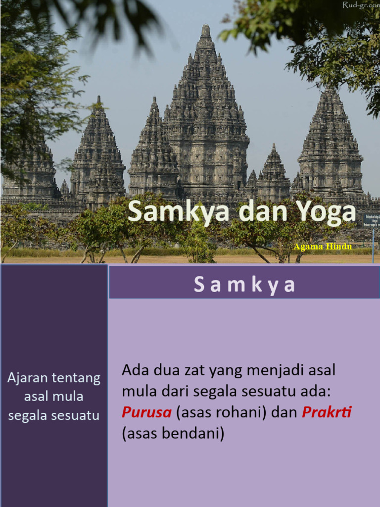 Ajaran Samkhya dan Yoga dalam Hindu | PDF