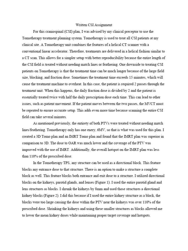 Written Csi Assignment | PDF