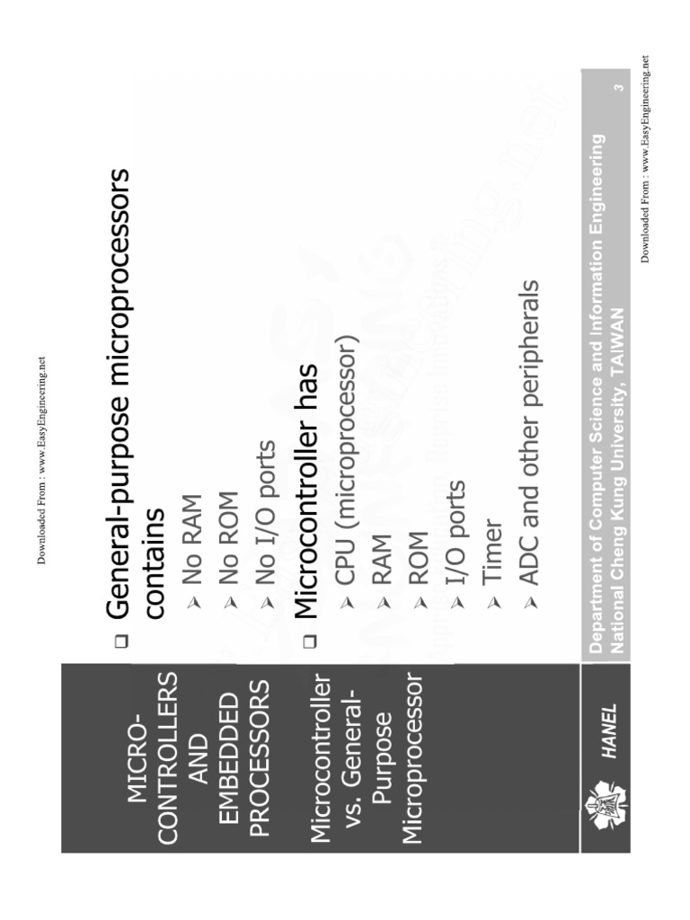 Different Between Microprocessor And Microcontroller Pdf