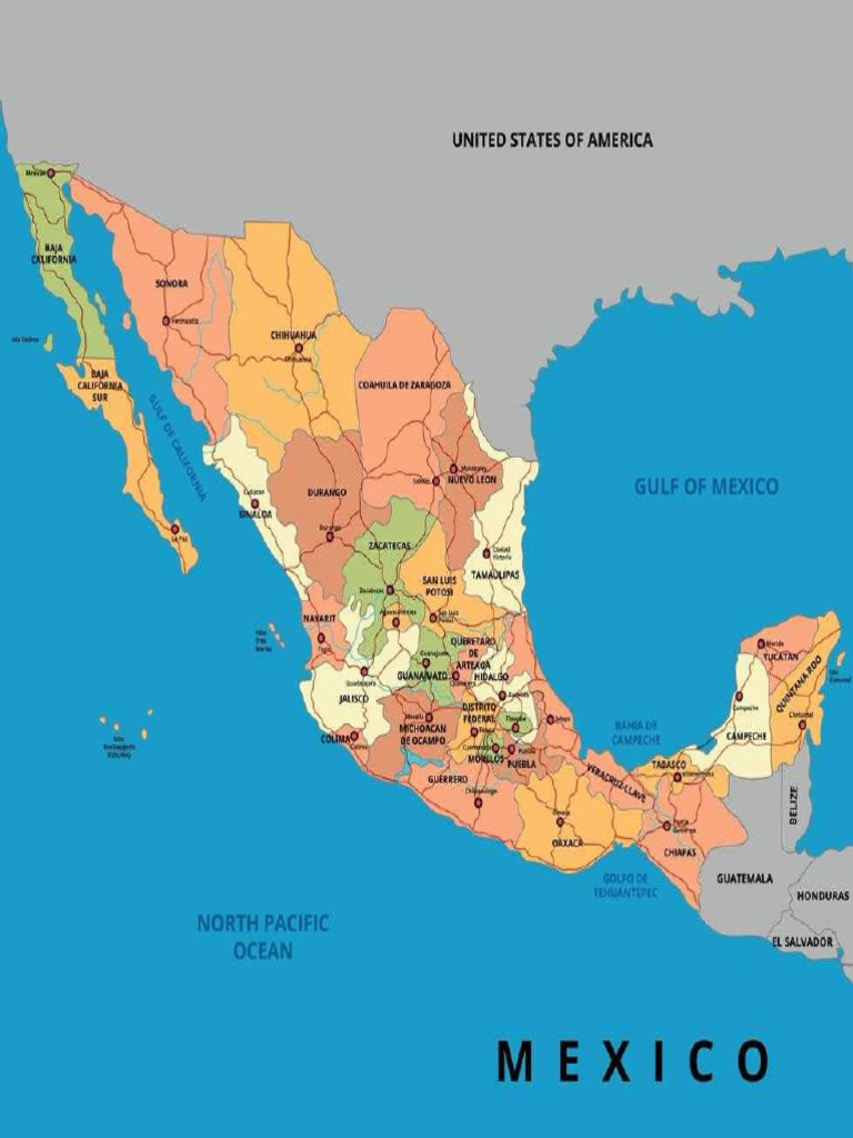 Mapa Mexico | PDF