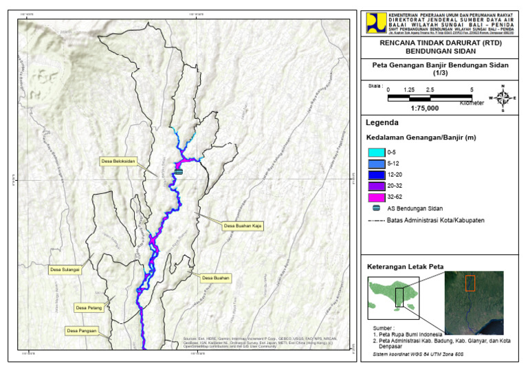 Peta Genangan - 1 | PDF