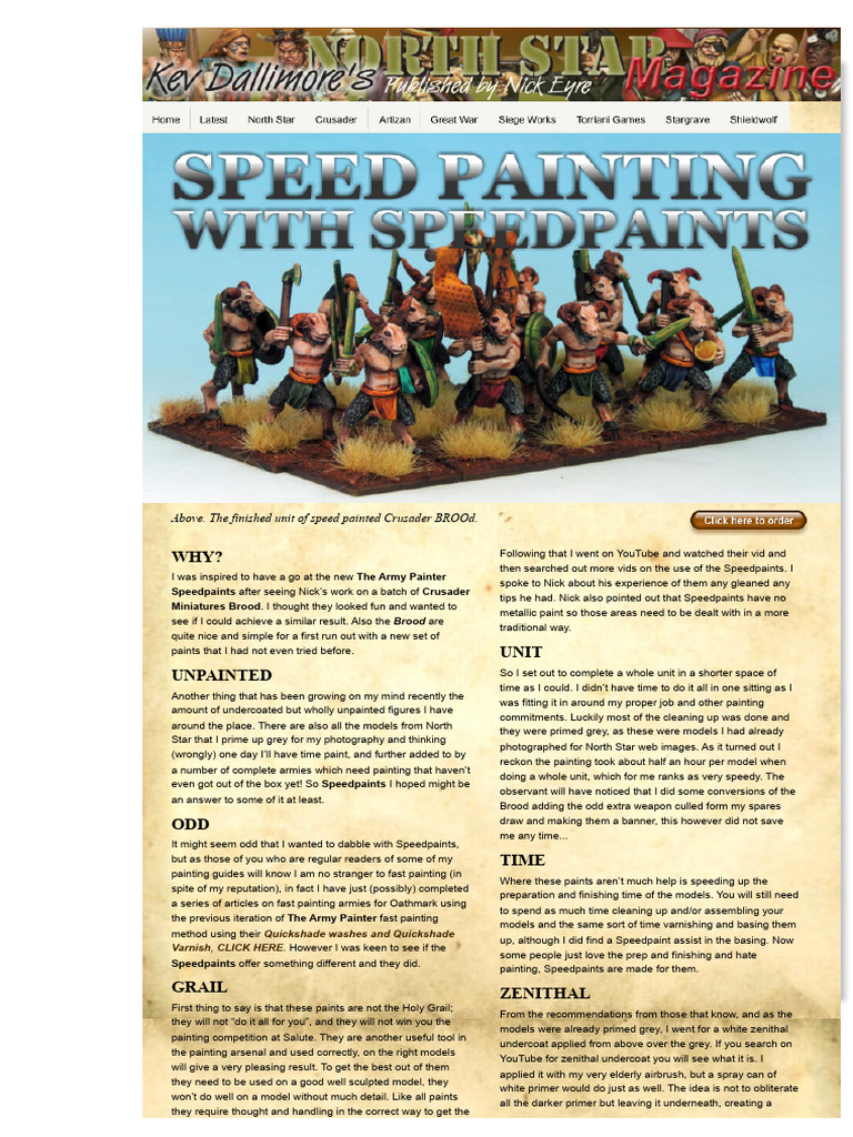 SPEED PAINTING WITH SPEEDPAINTS | PDF | Paintings | Paint