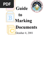 Department of Defense (DoD) Classification and Control Markings ...