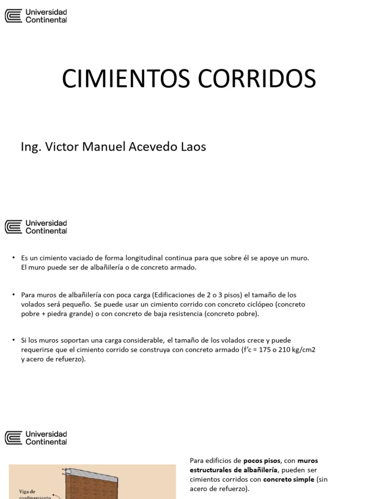 Capitulo 05 - Cimientos Corridos | PDF | Arte