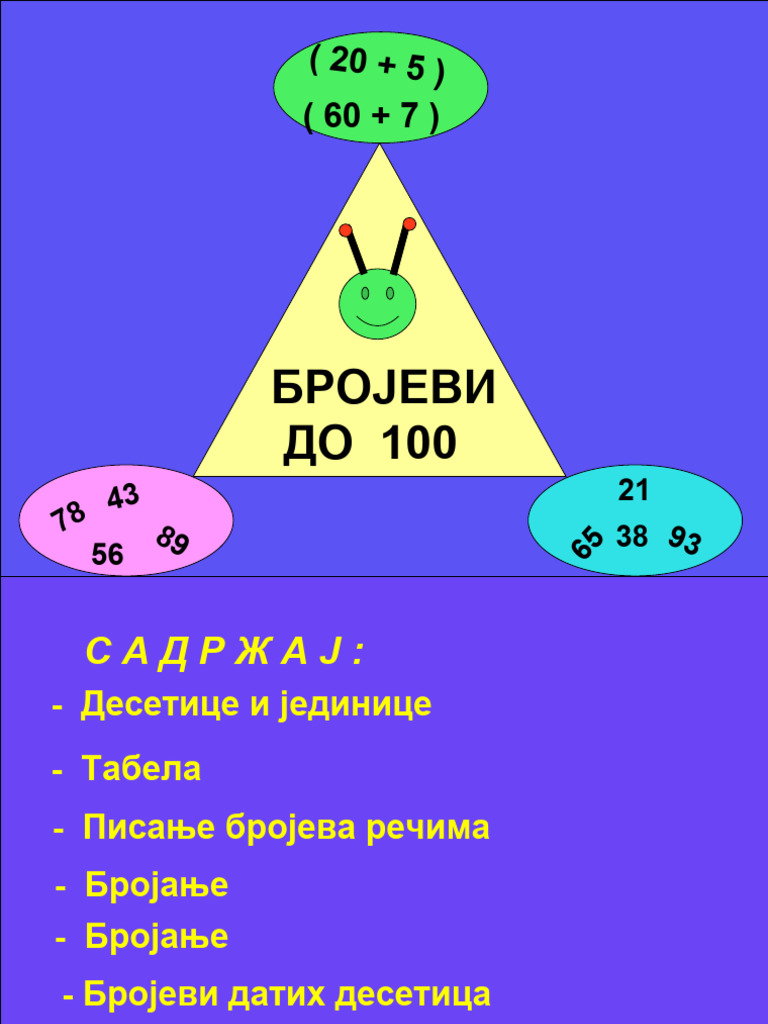 brojevi-do-100 | PDF