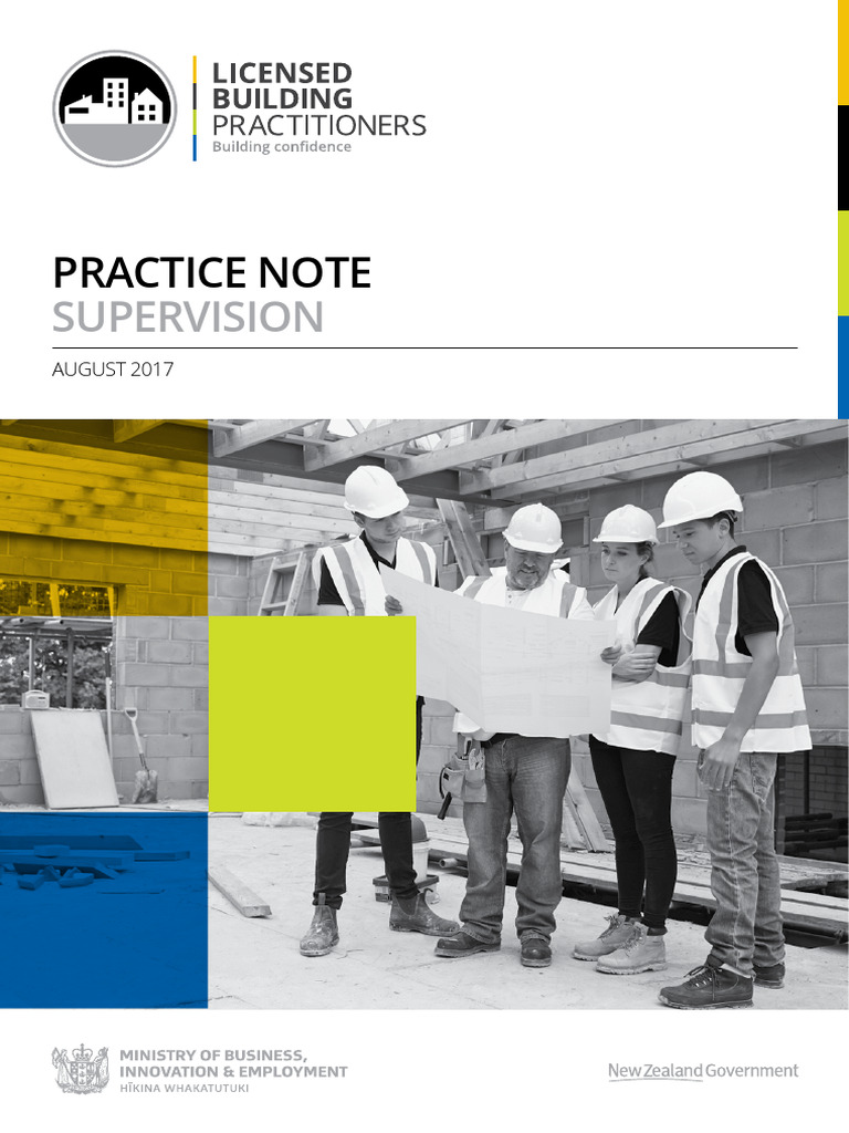 Practice Note Supervision | PDF | Occupational Safety And Health | Safety