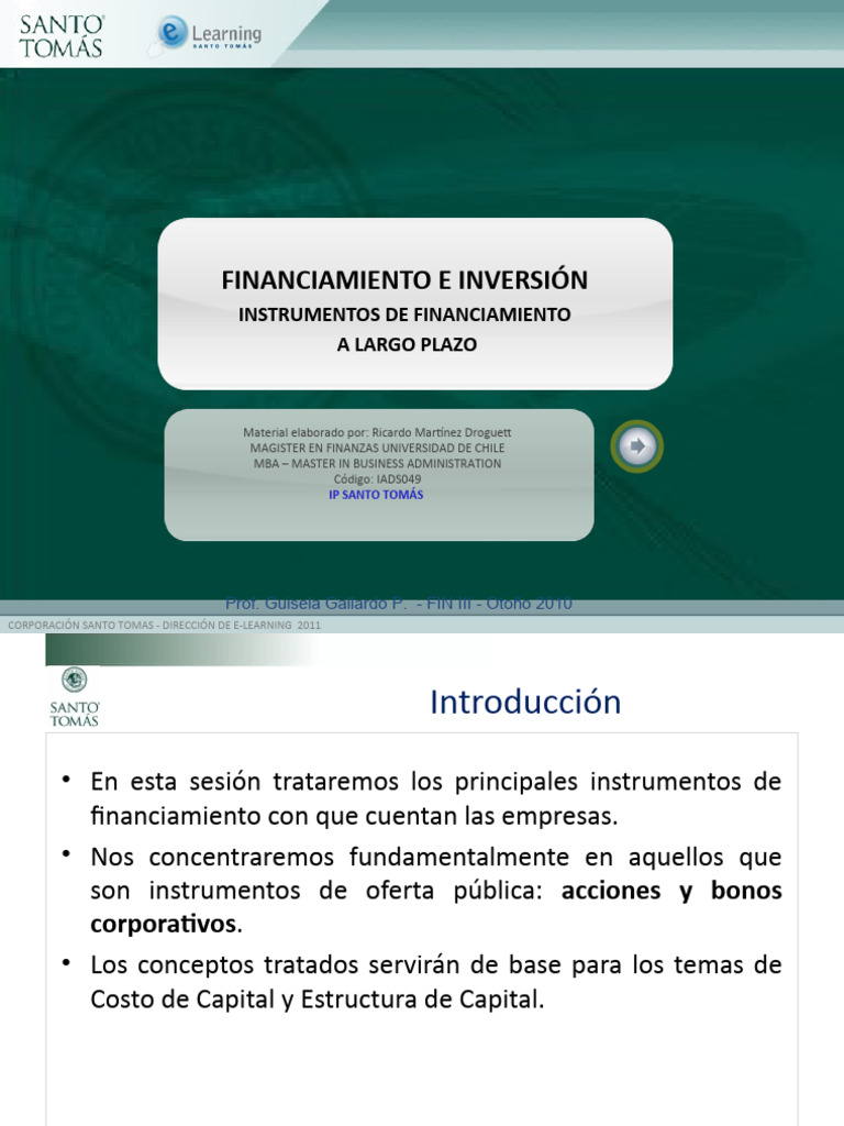 Instrumentos de Financiamiento: Bonos | PDF | Bonos (Finanzas) | Interés