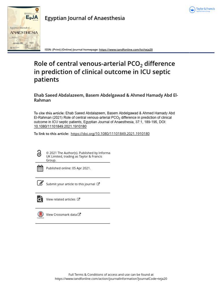 Paper 5 | PDF | Sepsis | Intensive Care Medicine