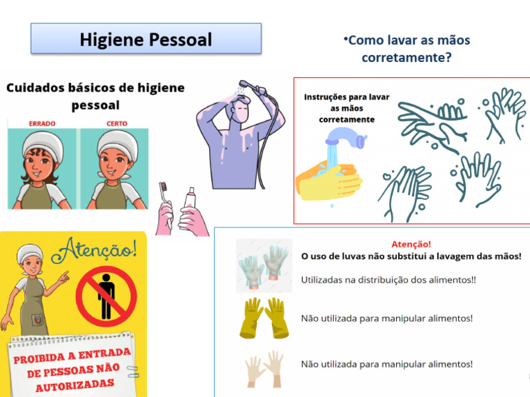 Slide Higiene Pessoal | PDF