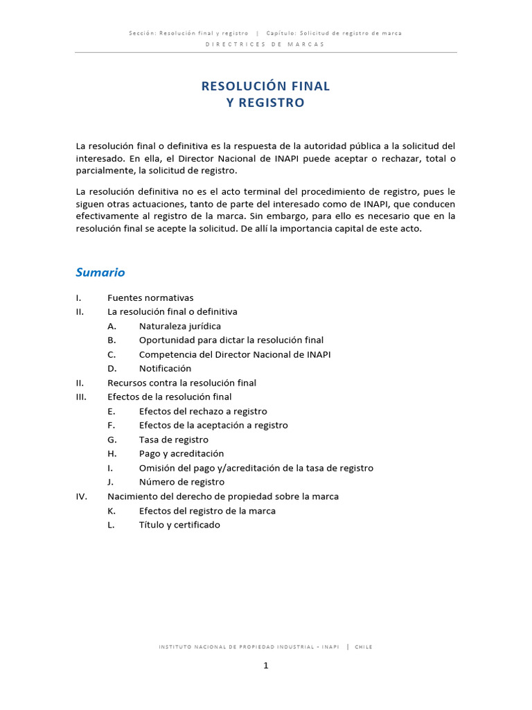 IIIG Resolucion Final Registro | PDF | Propiedad | Apelación