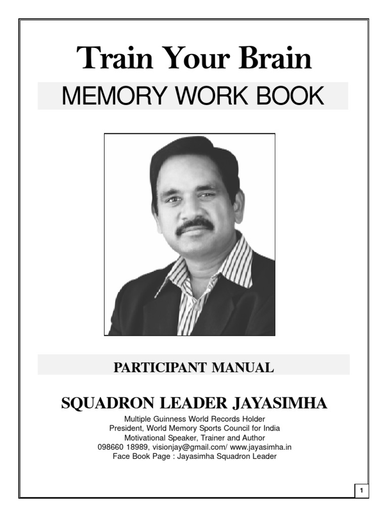 Memory Workbook | PDF