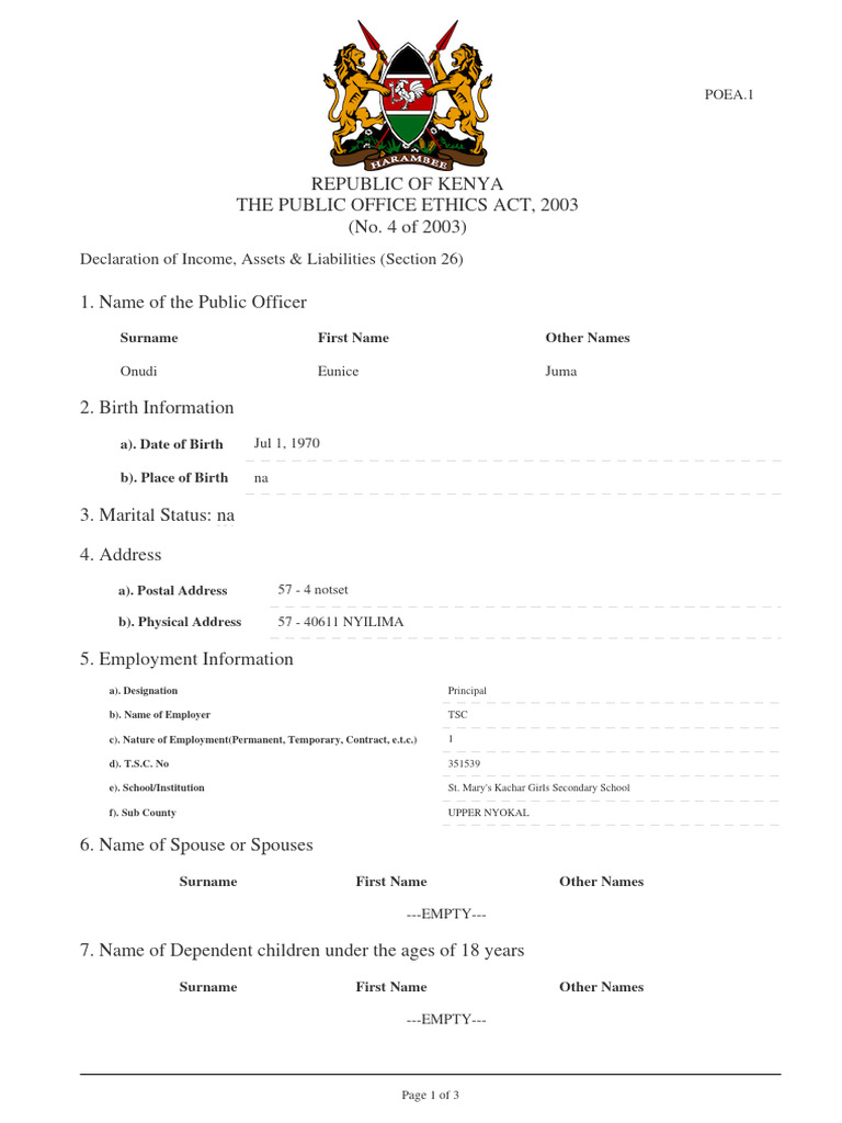 Declaration Form | PDF | Economies