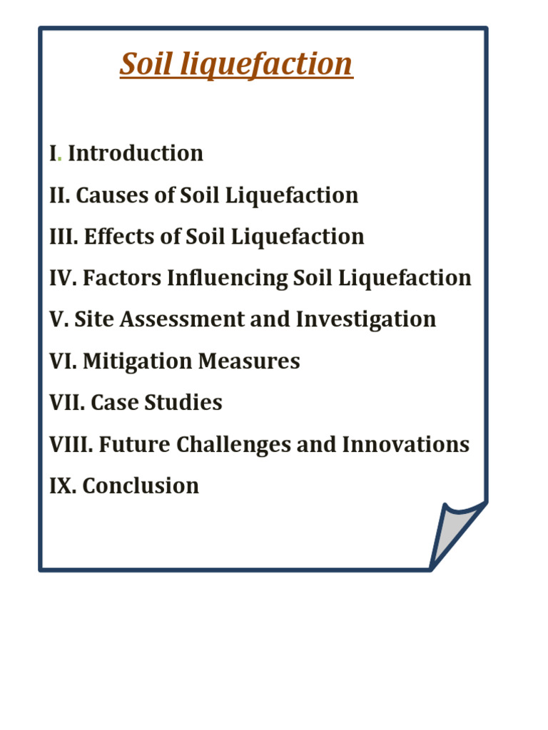 Understanding Soil Liquefaction Risks | PDF | Home & Garden
