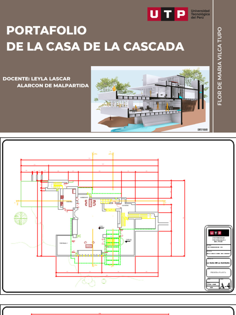 PORTAFOLIO_ CASA DE LA CASCADA | PDF