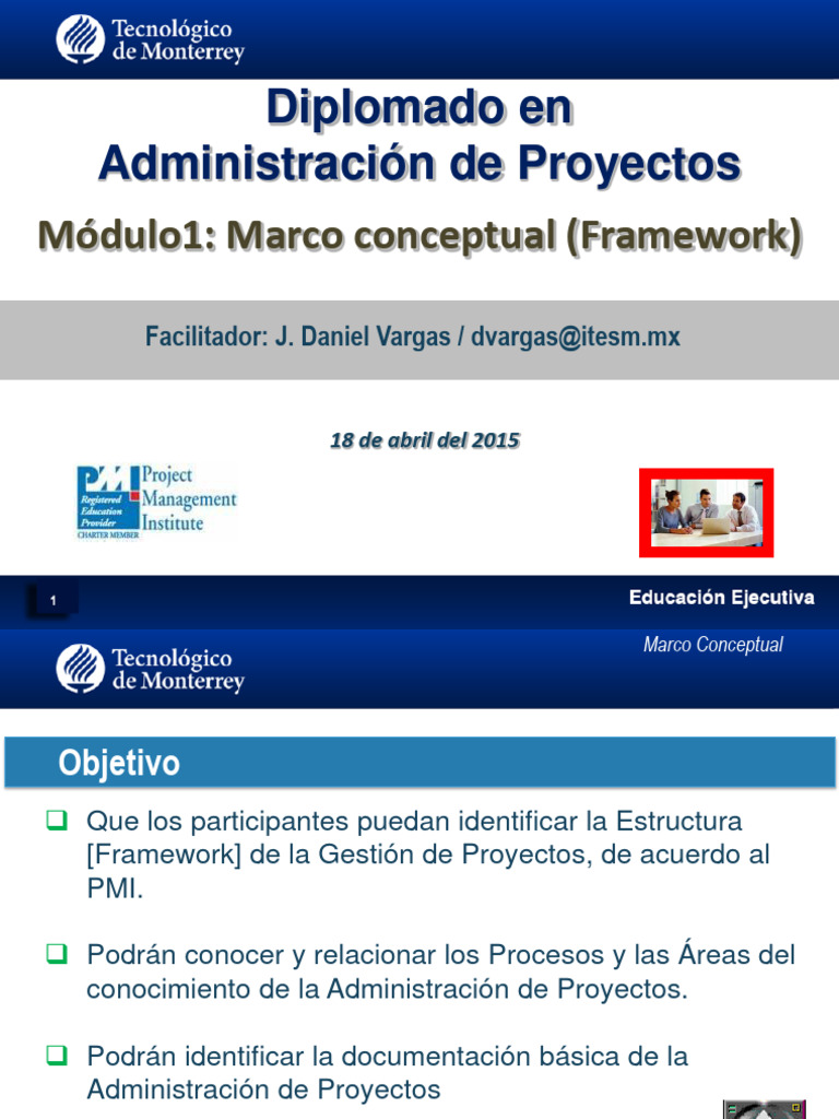1 Marco C CEM Abr 2015 | Descargar gratis PDF | Gestión de proyectos | Evaluación del ciclo de vida