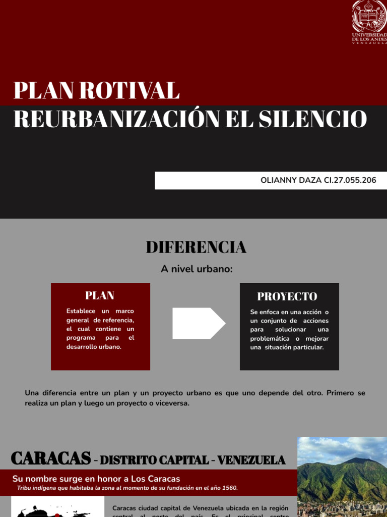 Plan Rotival y Reurbanización Caracas | PDF | Ciencias sociales