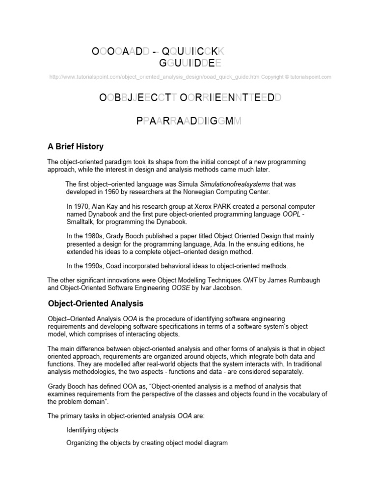 Uml Pdf Object Oriented Programming Class Computer Programming