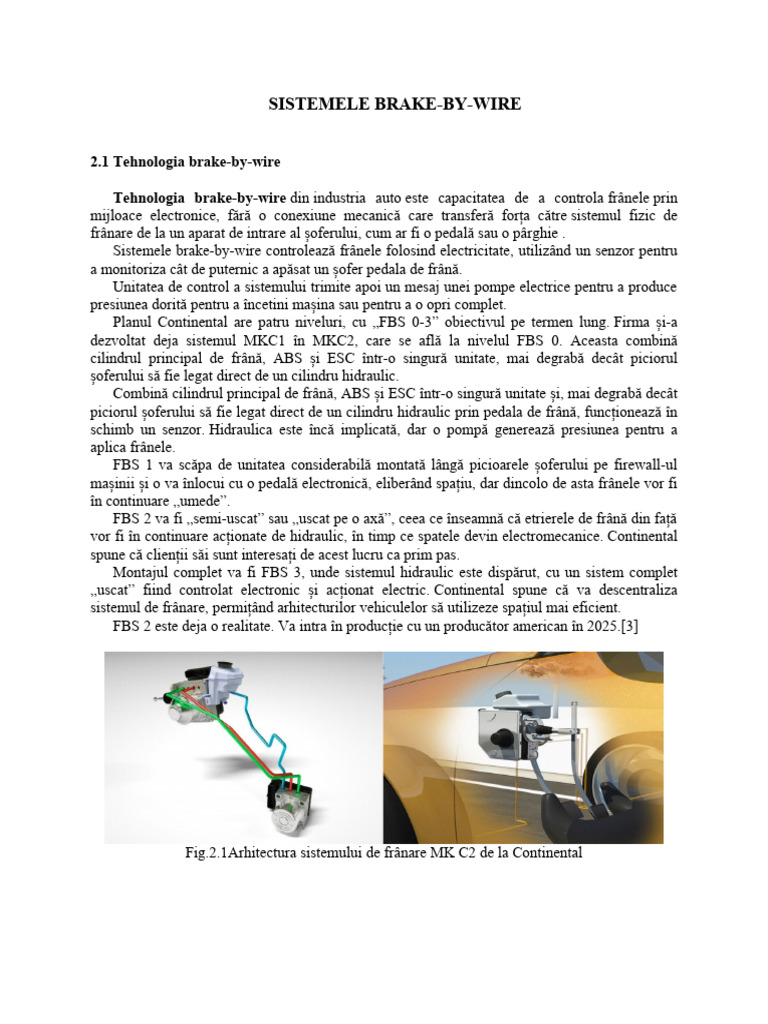 SISTEMELE BRAKE | PDF