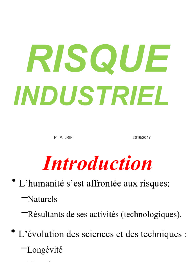 Risques Chimiques Et HAZOP | PDF