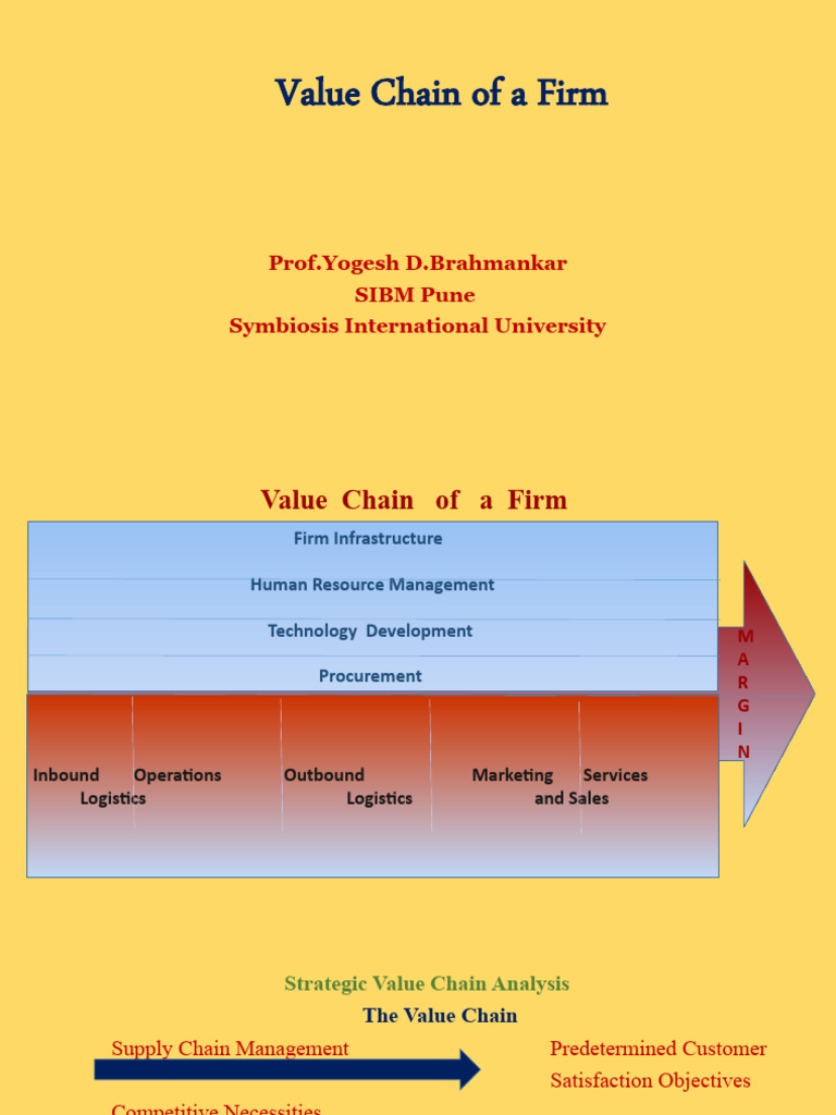 Value Chain Analysis | PDF | Value Chain | Logistics