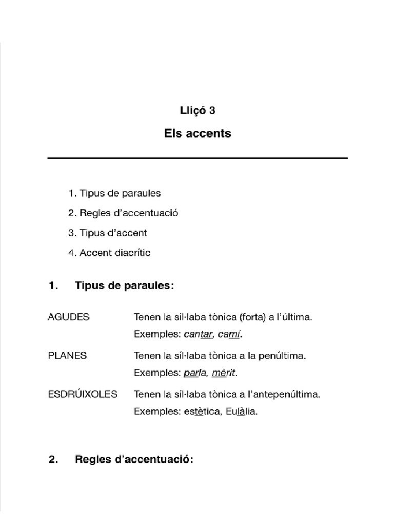 Accents | PDF