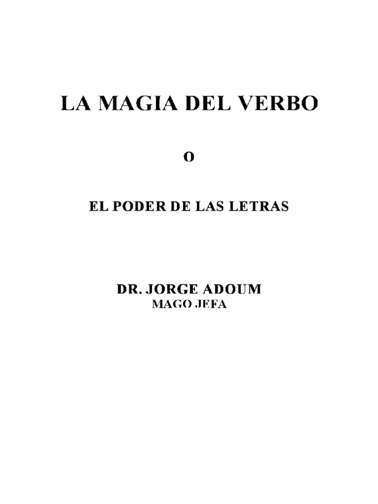 El Poder de Las Letras | PDF | Alfabeto