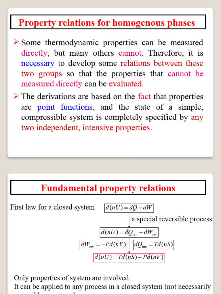 CET I 4. Properties of Fluid 2020 Sent | PDF | Phase (Matter) | Gibbs Free Energy