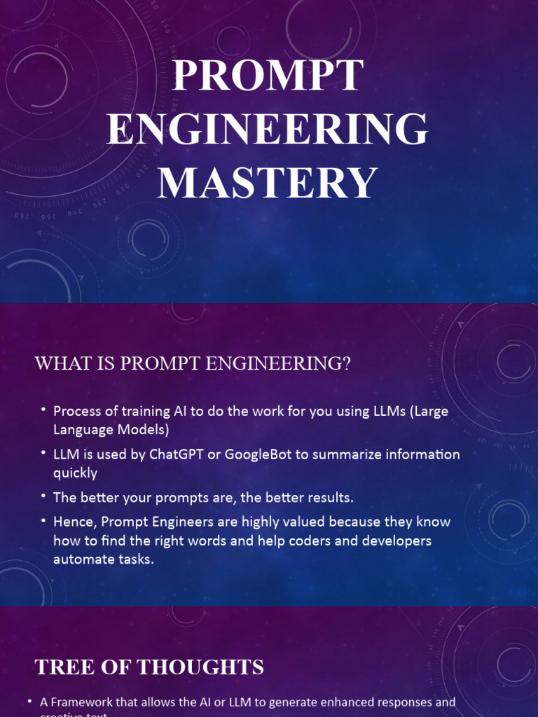 Prompt Engineering Mastery | PDF