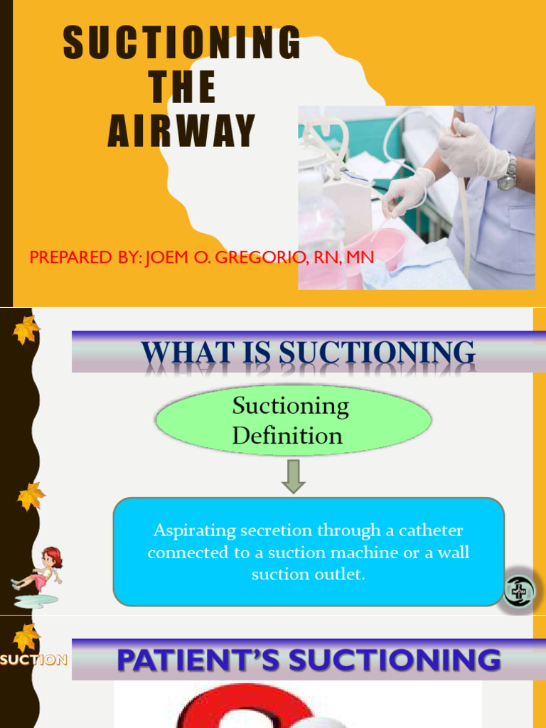 SUCTIONING | PDF