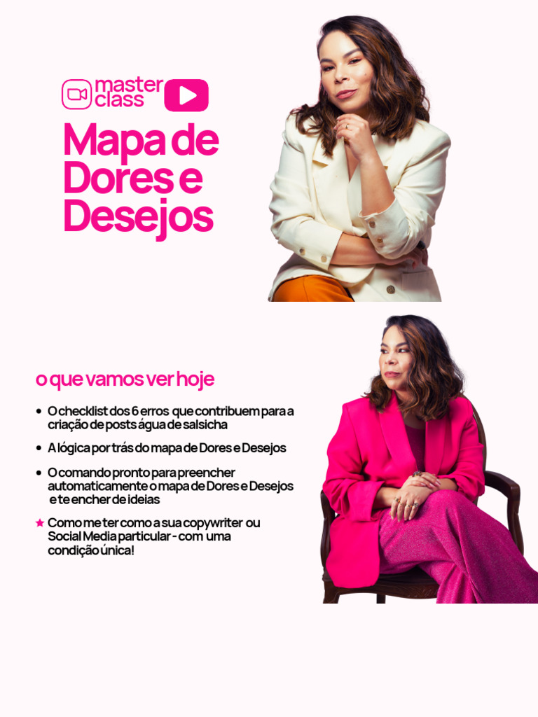 MasterClass Mapa de Dores e Desejos | PDF | Autoajuda