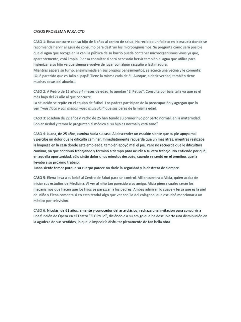 Casos CYD | PDF