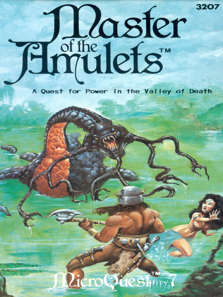 Micro Quest MQ07 Master of The Amulets | PDF