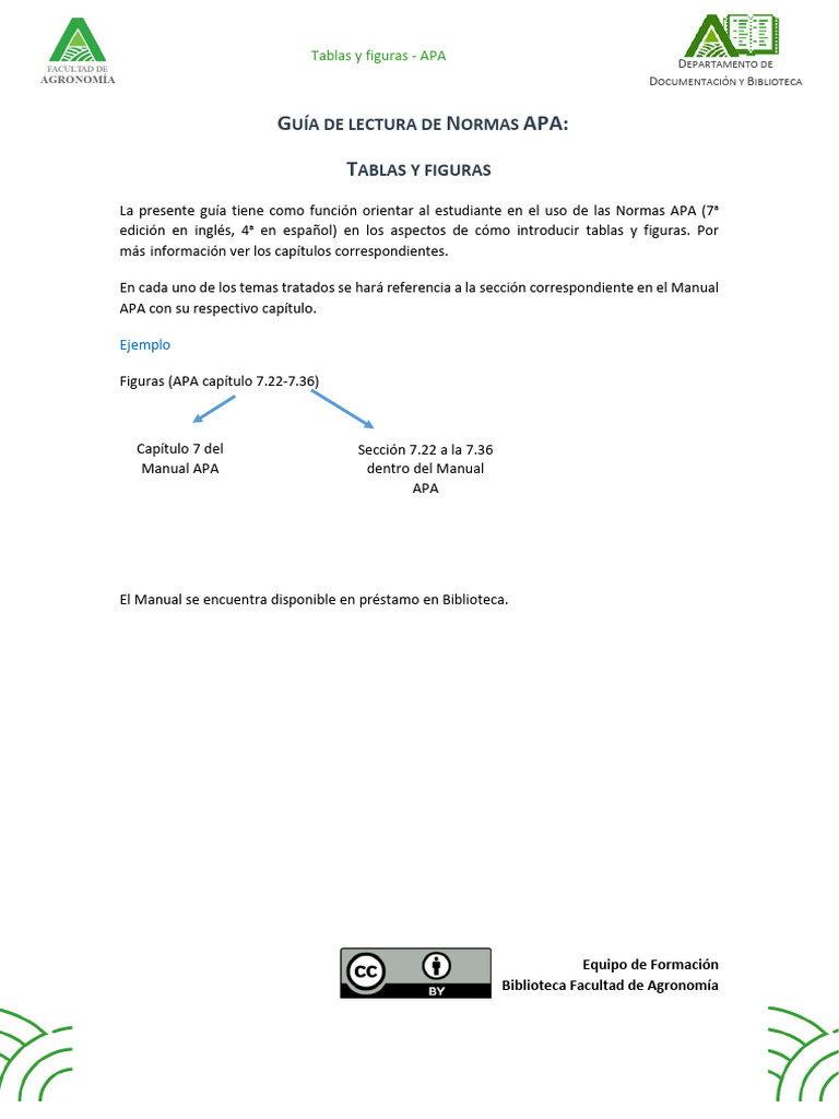 Normas APA para Tablas y Figuras | PDF
